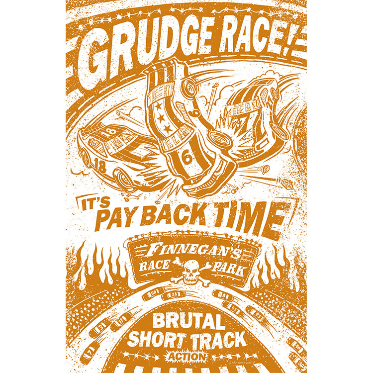 Grudge Race Racing Poster | Mr. Gary Potts